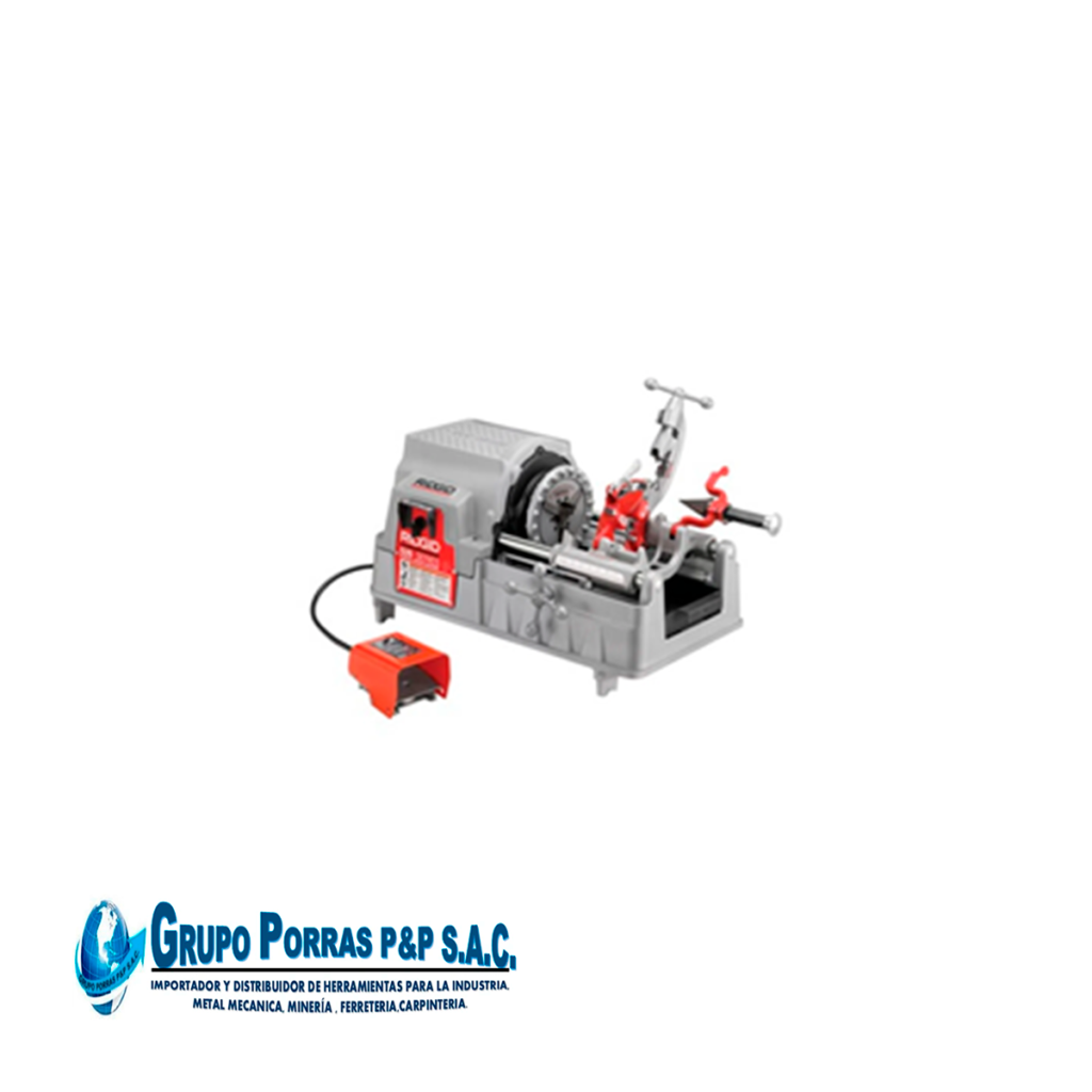 Roscadora P/Tubo 230V, 1/8" A 2" Ridgid Mod 535 - Grupo Porras PyP